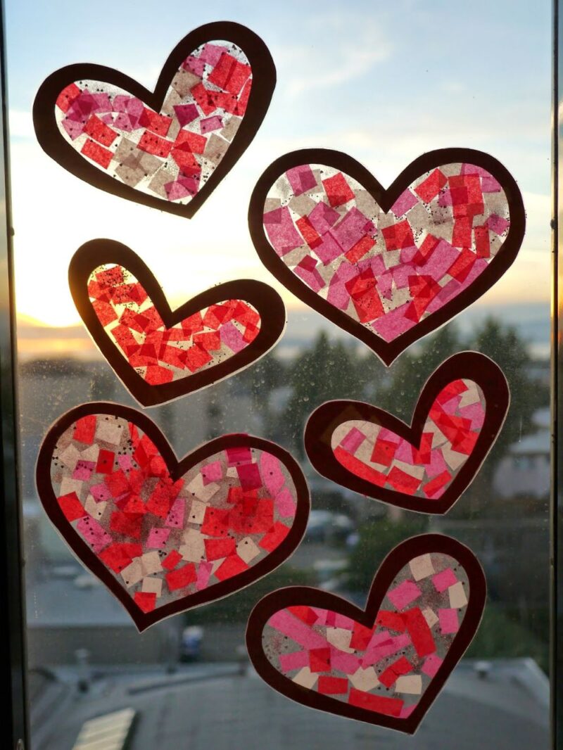 41 Easy Valentine’s Day Crafts for Kids - Vibrance and Vibes